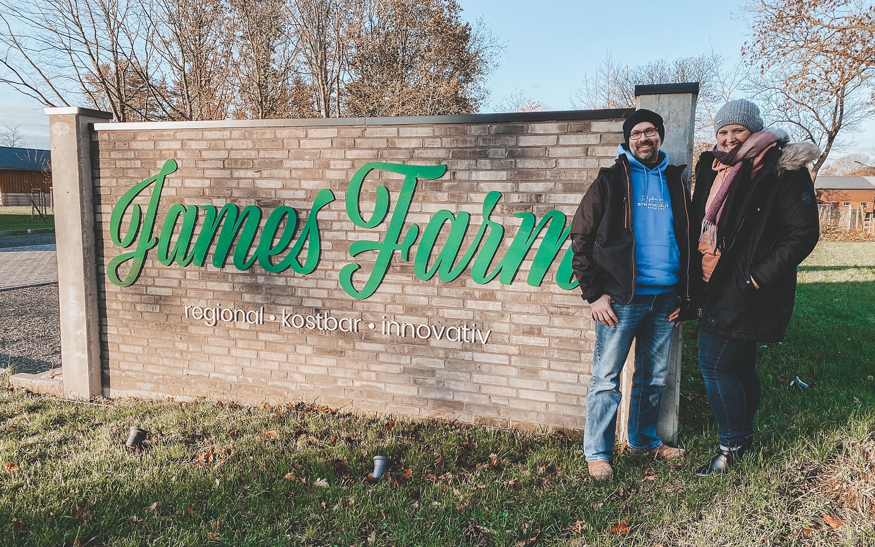 Zu Besuch bei der James Farm in Hörup - StrandGut Resort